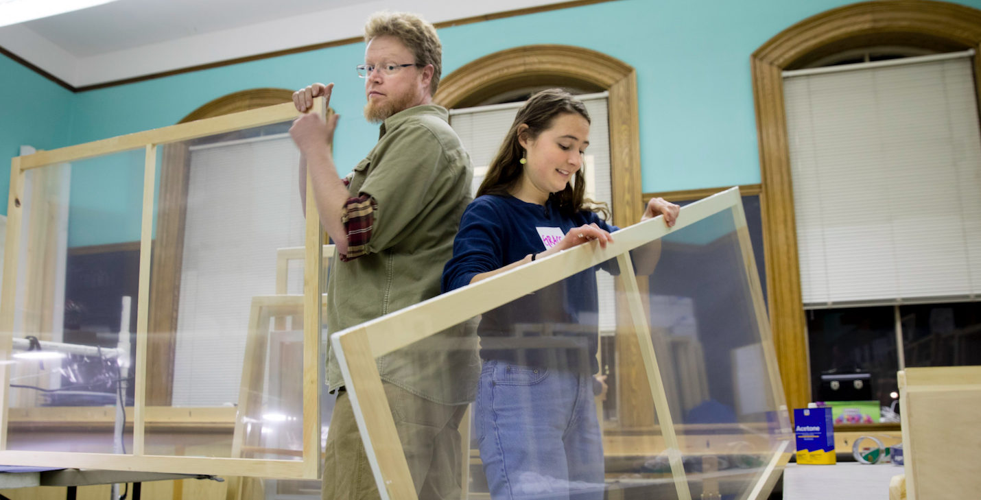 Sign up in August to get your windows measured for insulating inserts ...