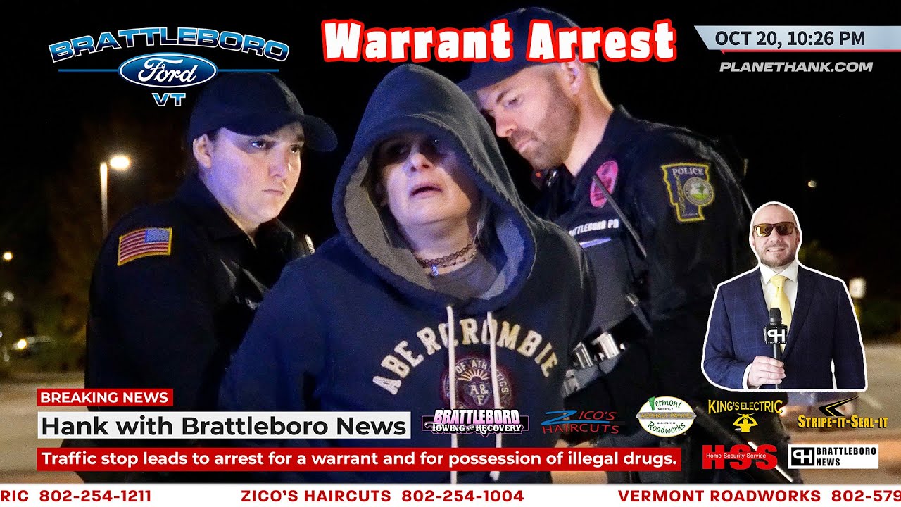Traffic stop leads to arrest for a warrant and for possession of ...