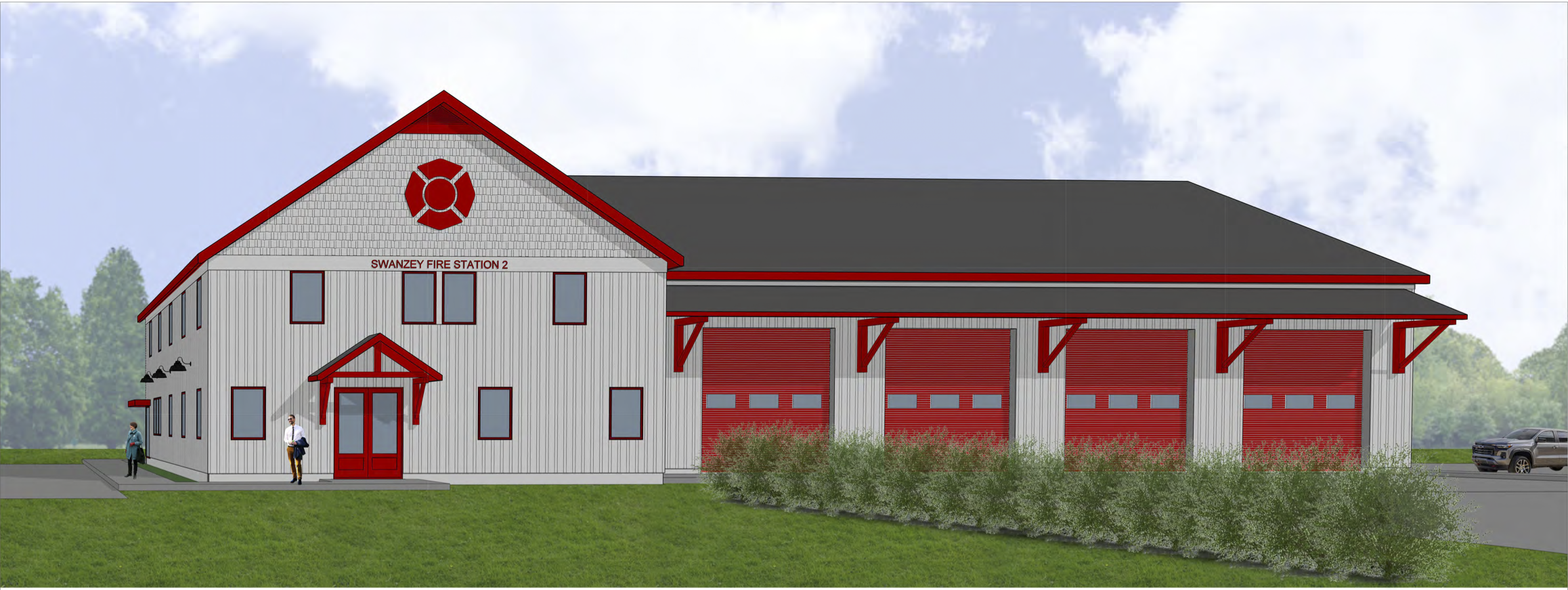 Proposed new fire station to replace Station #2 in Swanzey | Falls Area ...