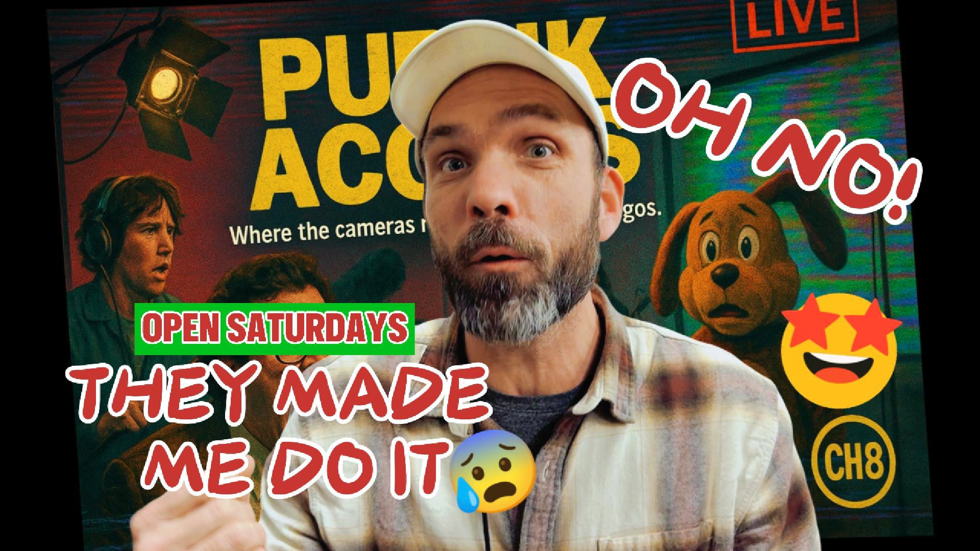 OPEN SATURDAYS?!?! They Made Me Do It... | Falls Area Community TV