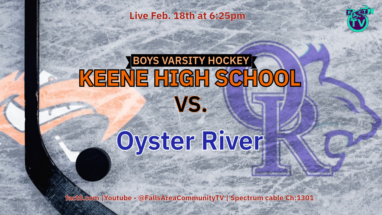 Keene Boys Varsity Hockey Vs. Hanover Feb. 24th 2026 Live at 2:00pm ...